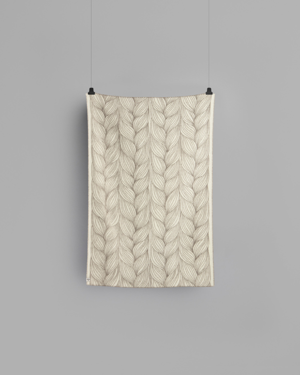 Røros Tweed | Naturpledd - Flette